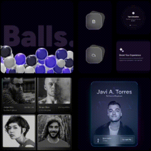 React Bits - Animated UI Components For React